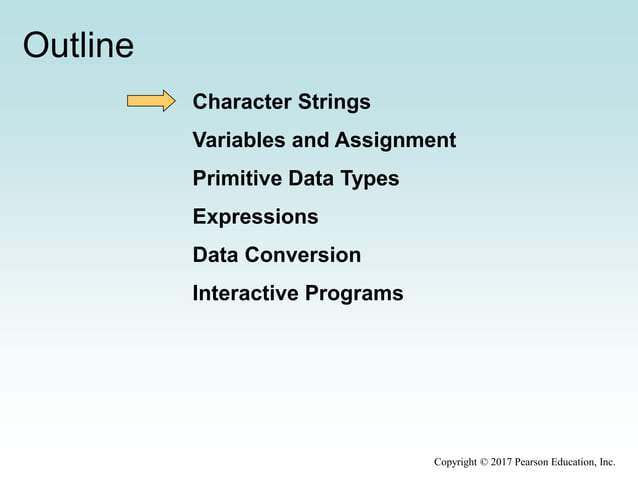 CSCI 200 Java Chapter 02 Data & Expressions | PPT