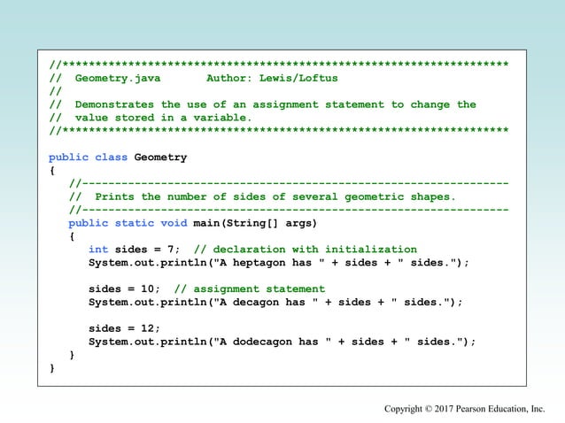 CSCI 200 Java Chapter 02 Data & Expressions | PPT