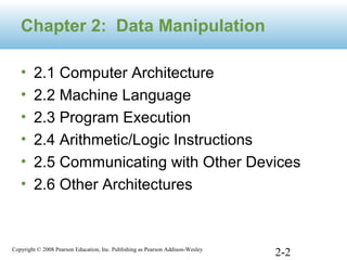 Chap02 data manipulation | PPT