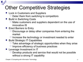Chap02 Competing with Information Technology | PPT