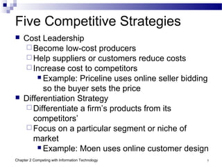 Chap02 Competing with Information Technology | PPT