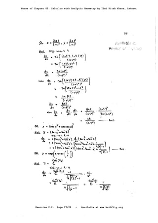 Chap02-Solutions-Ex-2-2-Calculus.pdfjhsdaoihsdaiousadjh | PDF