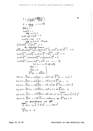 Chap02 solutions-ex-2-5-calculus | PDF