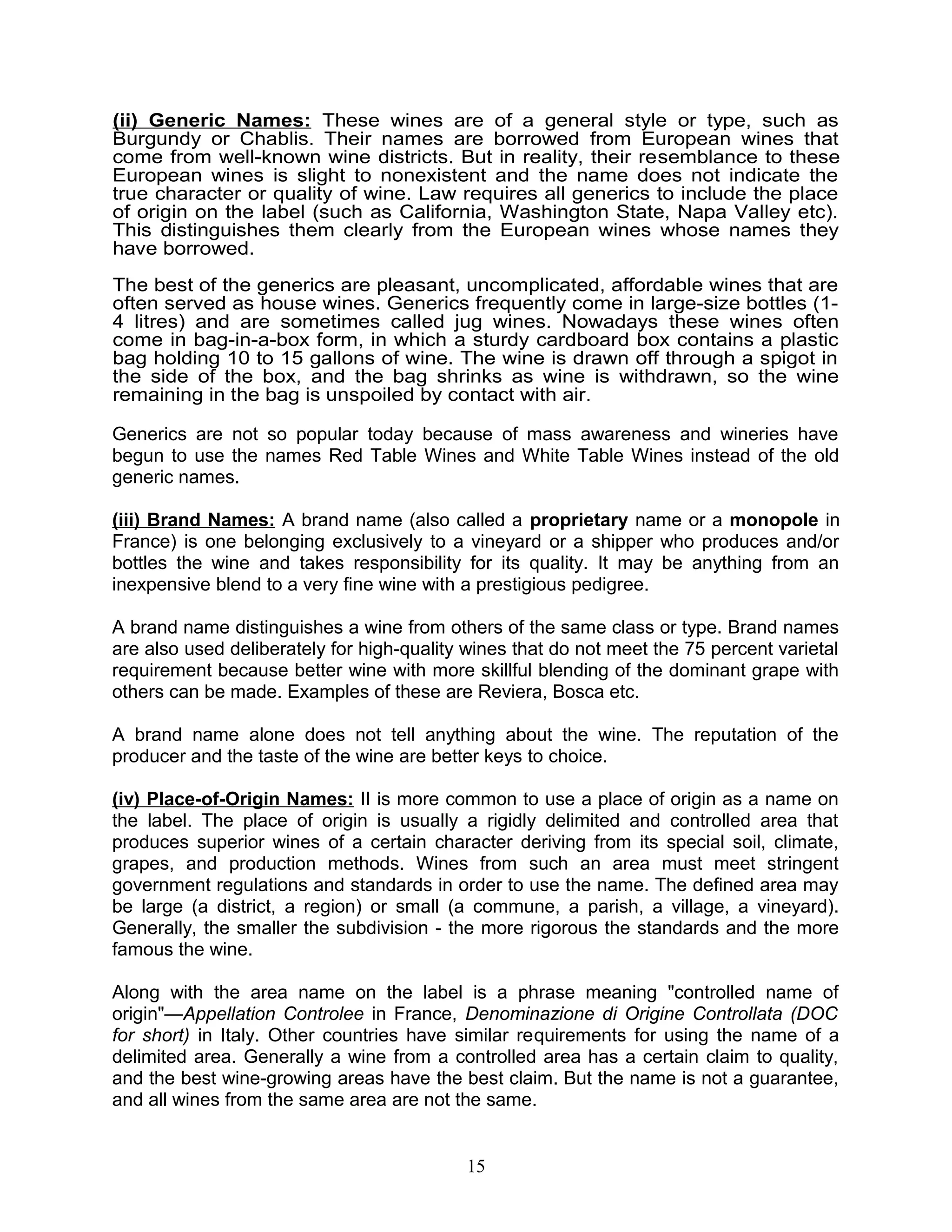 F & B Service Notes for 2nd Year Hotel Management Students Chap 02 ...