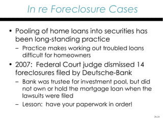 Chapter 28 – Introduction to Credit and Secured Transactions | PPT