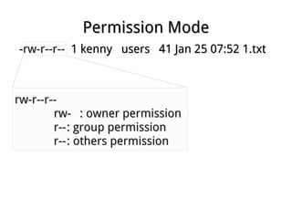Linux fundamental - Chap 02 perm | PPT