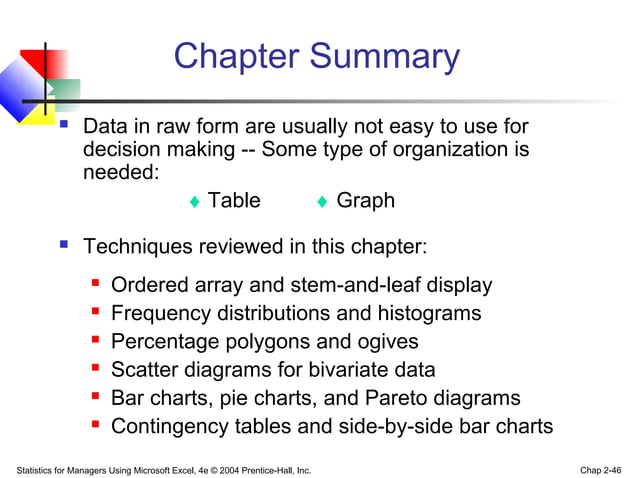 Presenting Data in Tables and Charts | PPT