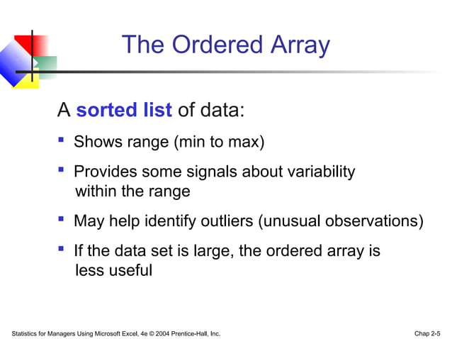 Presenting Data in Tables and Charts | PPT