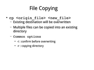 Linux fundamental - Chap 03 file | PPT