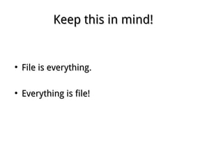 Linux fundamental - Chap 03 file | PPT