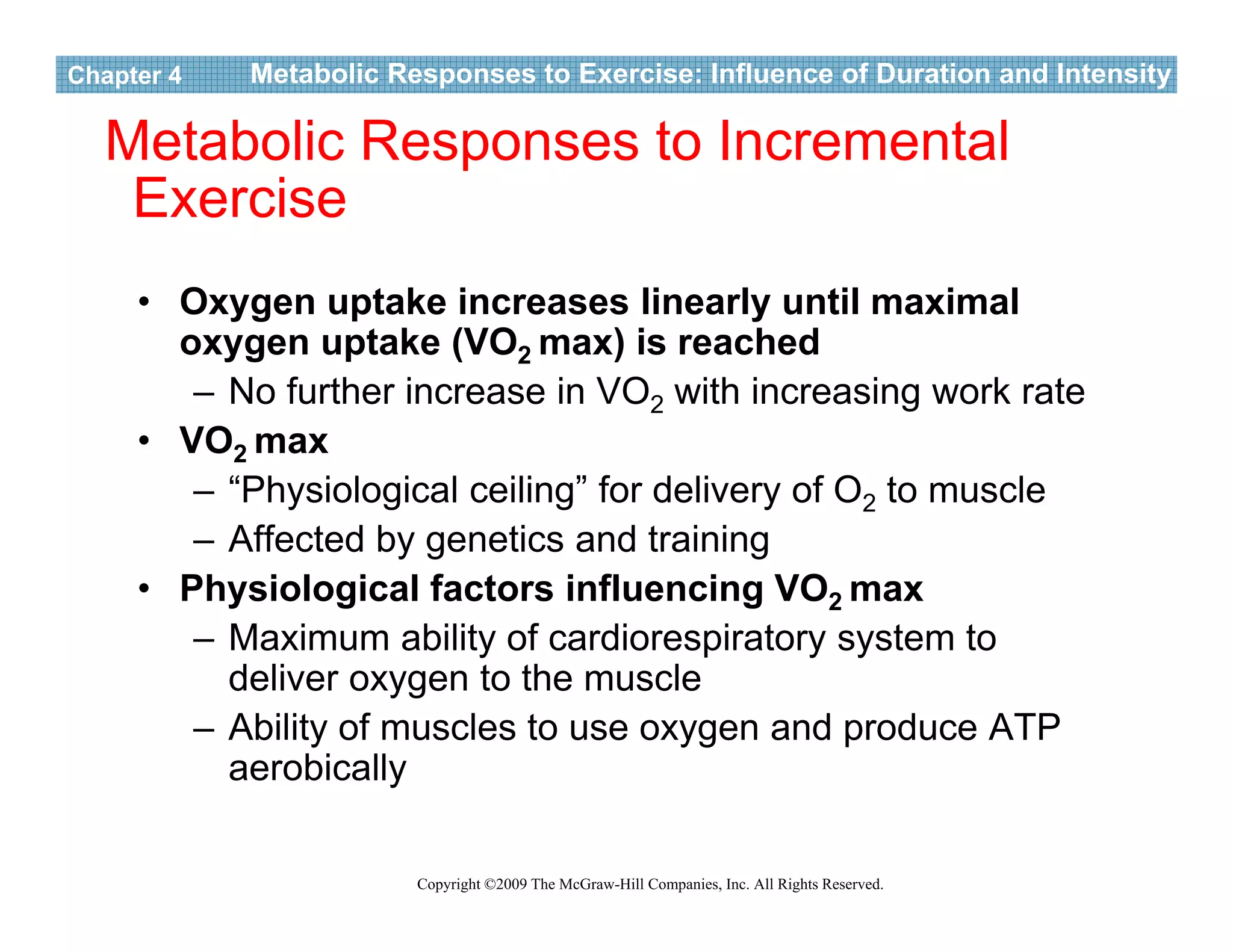 exercise metabolism | PDF