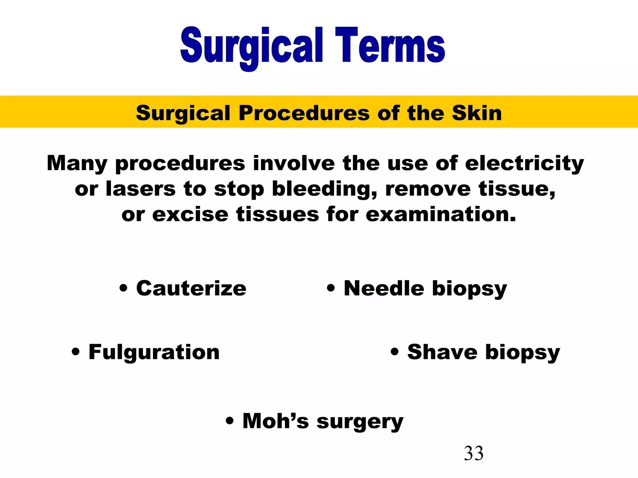 Medical Terminology Chapter 4 | PPT