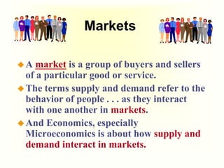 The Market Forces of Supply and Demand | PPT