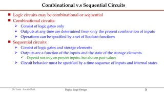 Digital Logic Design Presentation Combinational Circuits Pptx