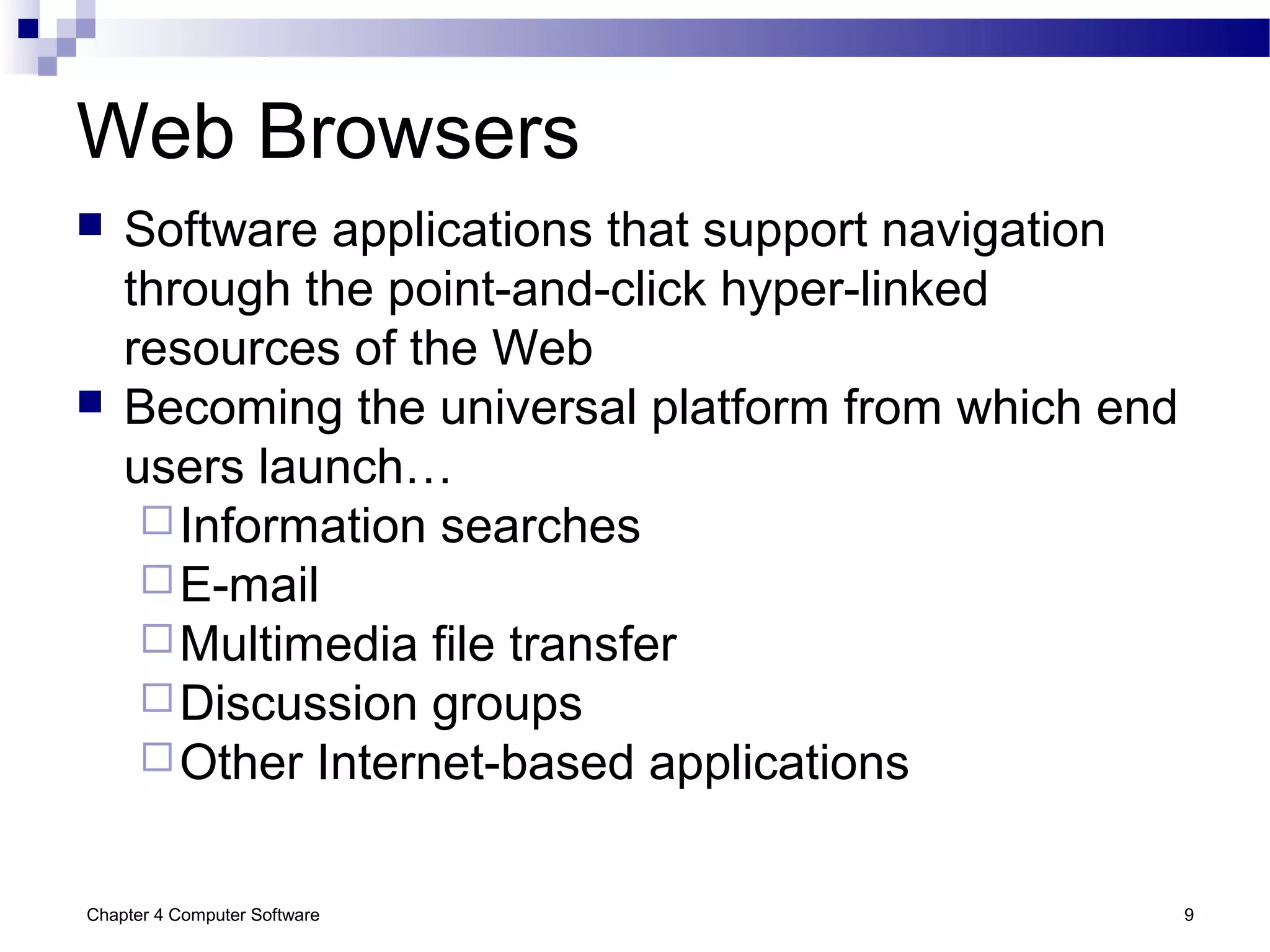 Chap04 Computer Software | PPT | Desktop Publishing | Computer Software and Applications