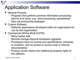 Chap04 Computer Software | PPT | Desktop Publishing | Computer Software and Applications