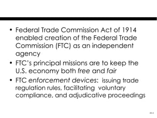 Federal Trade Commission Act 1914