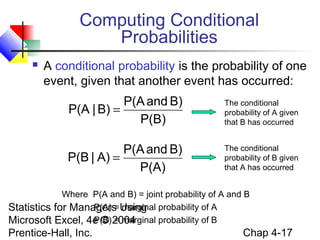 Chap04 basic probability | PPT