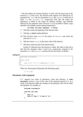 Function in C++ | PDF