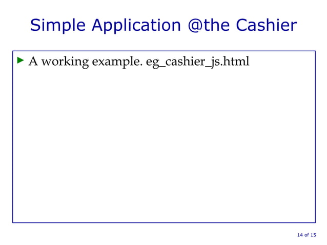 Introduction to Javascript | PPT