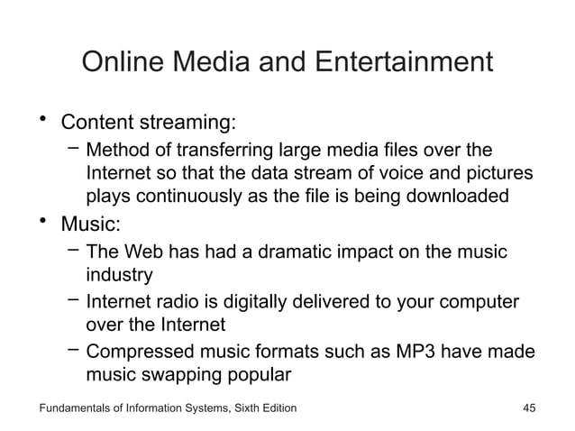 Introduction to information system - prelim chapter | PPT