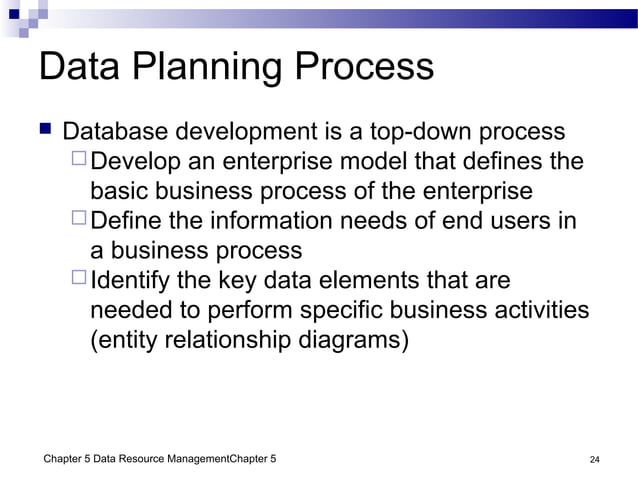 Chap05 Data Resource Management | PPT
