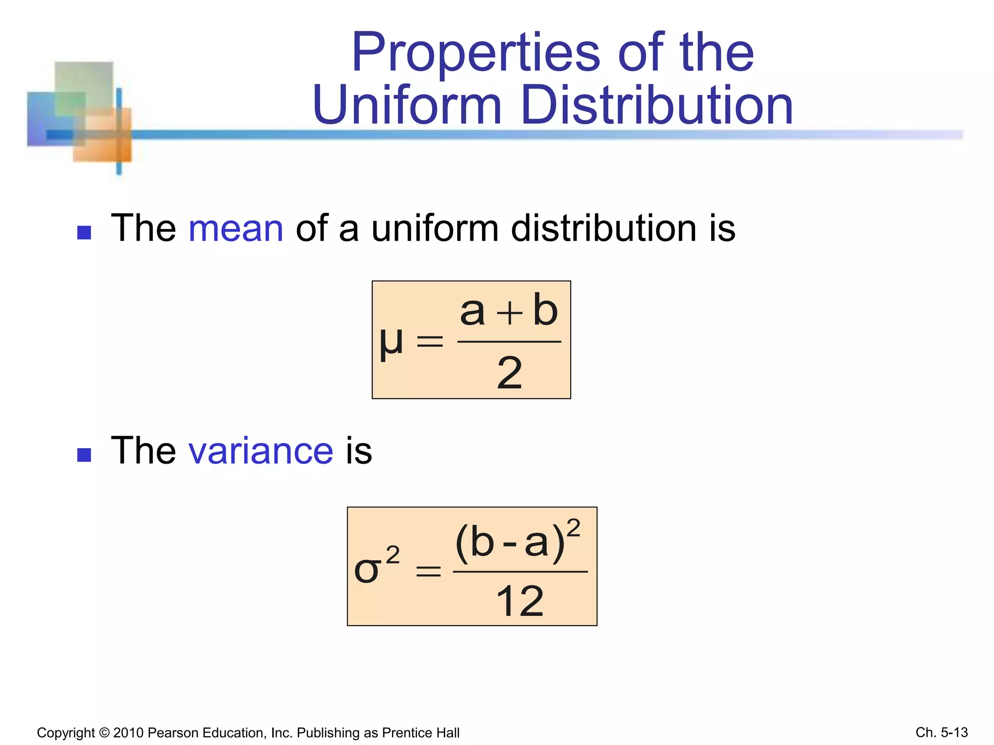 Chap05 continuous random variables and probability distributions | PPTX