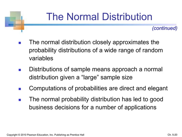 Chap05 continuous random variables and probability distributions | PPTX