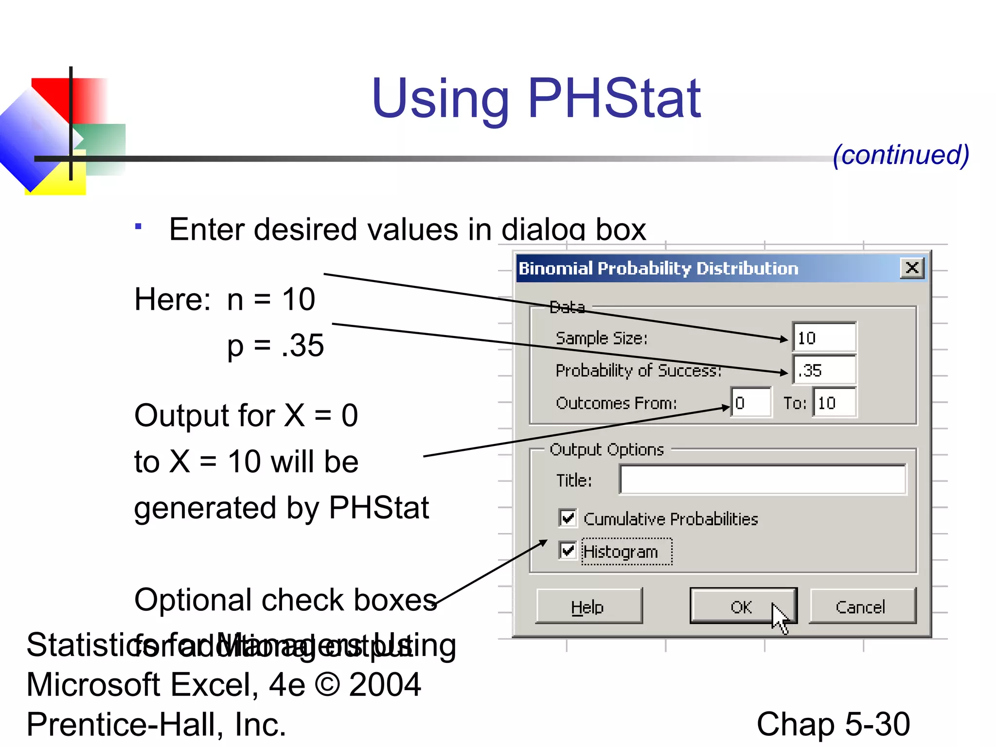 Chap05 discrete probability distributions | PPT