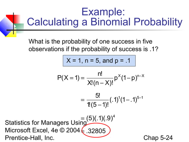 Chap05 discrete probability distributions | PPT | Stocks and Bonds ...