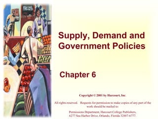 Supply, Demand and Government Policies | PPT