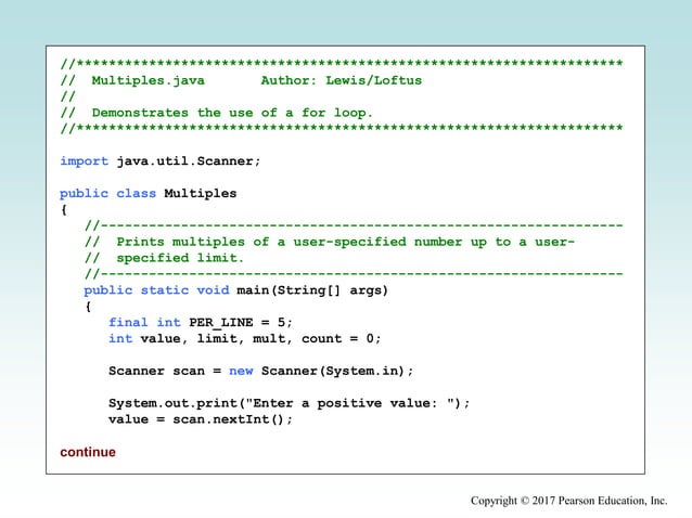 Chapter 6 More Conditionals And Loops Ppt