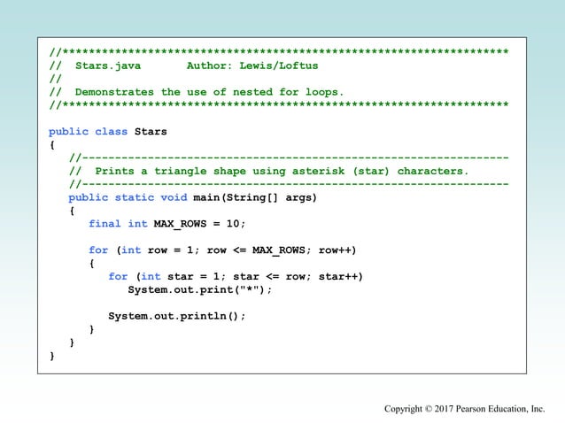 Chapter 6 - More conditionals and loops | PPT