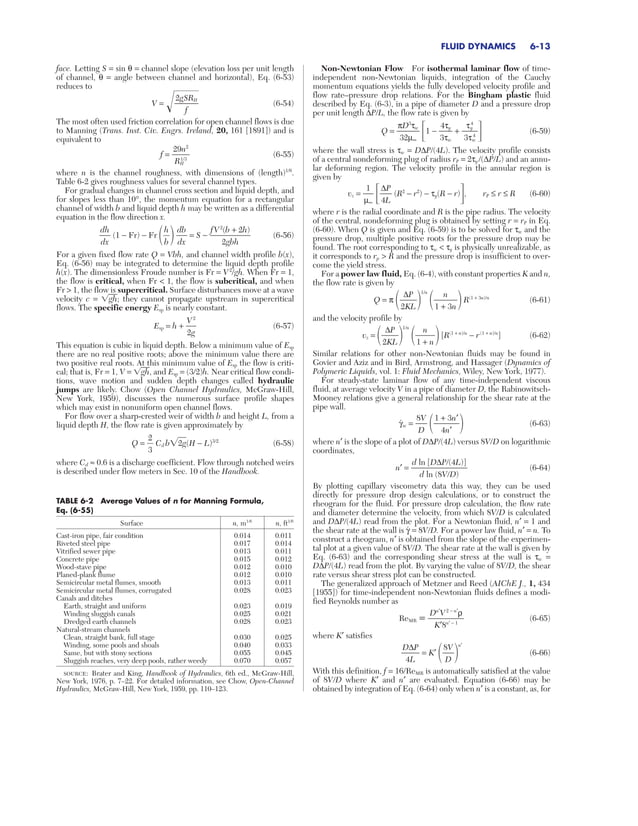 Perry’s Chemical Engineers’ Handbook 7ma Ed Chap 06 | PDF