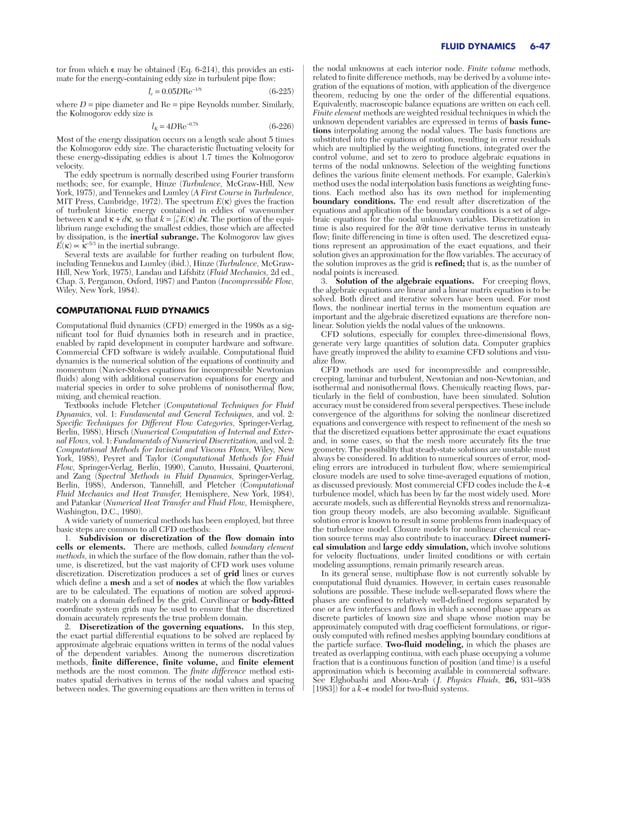 Perry’s Chemical Engineers’ Handbook 7ma Ed Chap 06 | PDF