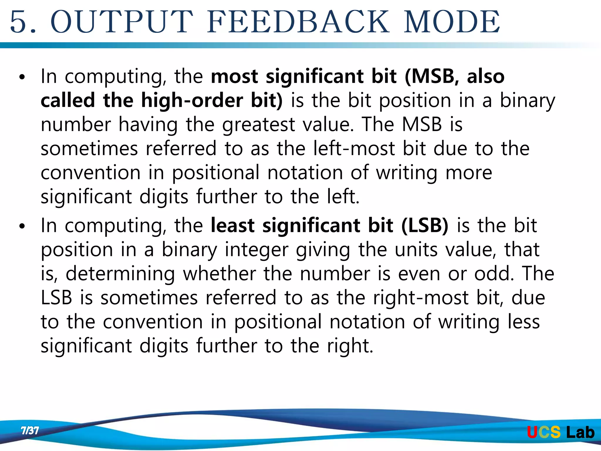 Chap06 block cipher operation | PPT