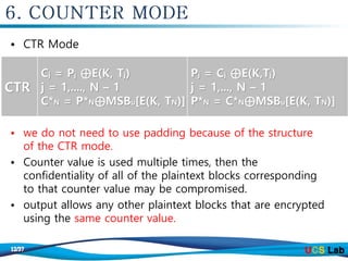 Chap06 block cipher operation | PPT