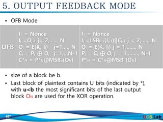 Chap06 block cipher operation | PPT