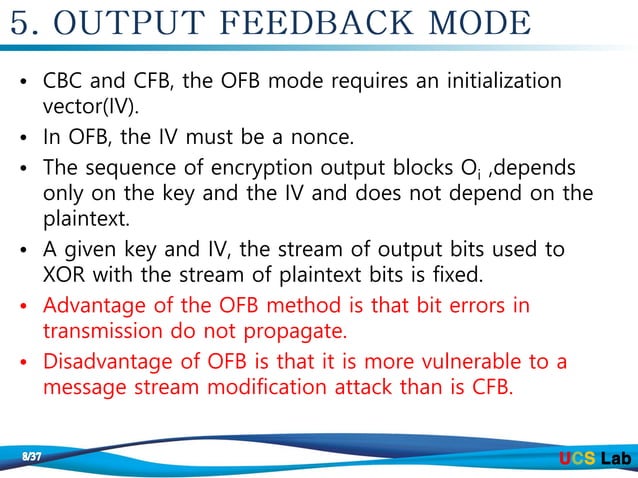 Chap06 block cipher operation | PPT