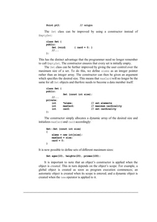CLASSES, STRUCTURE,UNION in C++ | PDF