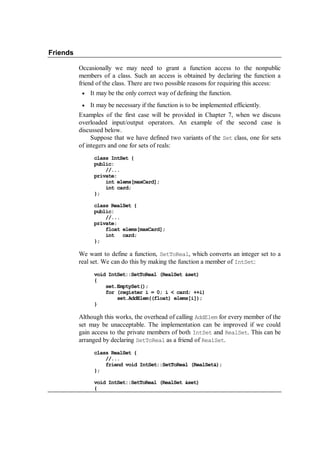 CLASSES, STRUCTURE,UNION in C++ | PDF