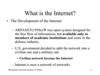 Chap07 The internet , Intranets and Extranets | PDF