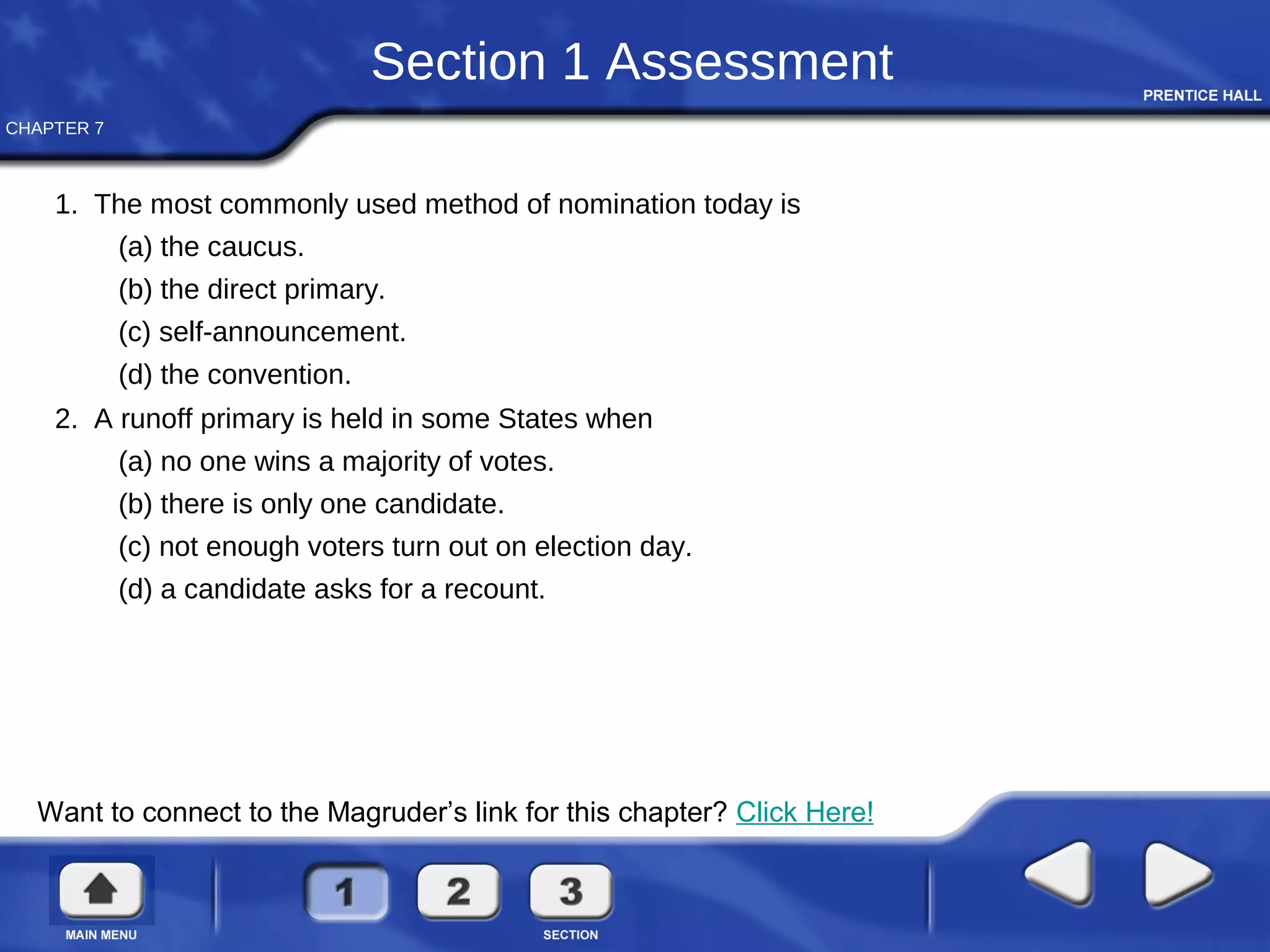 The Electoral Process | PPT