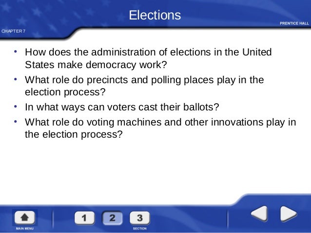 The Electoral Process