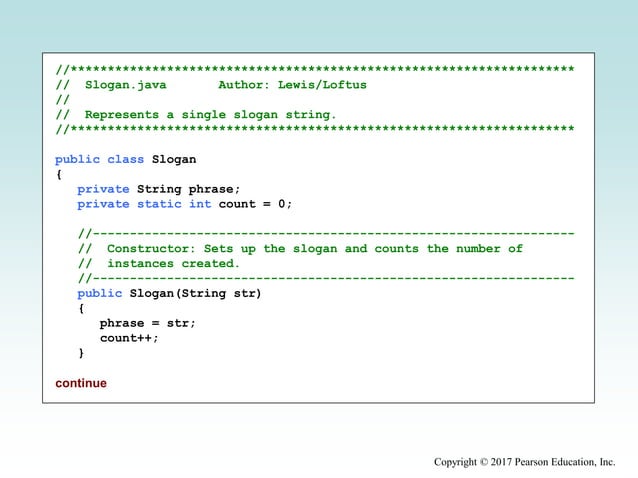 Upstate CSCI 200 Java Chapter 7 - OOP | PPT