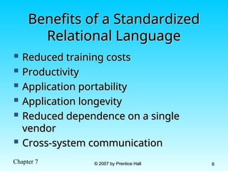 Intoduction to SQL Chapter 7 Lessons.ppt