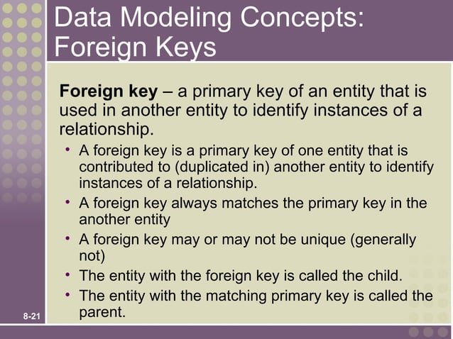 Chap08 | PPT | Databases | Computer Software and Applications