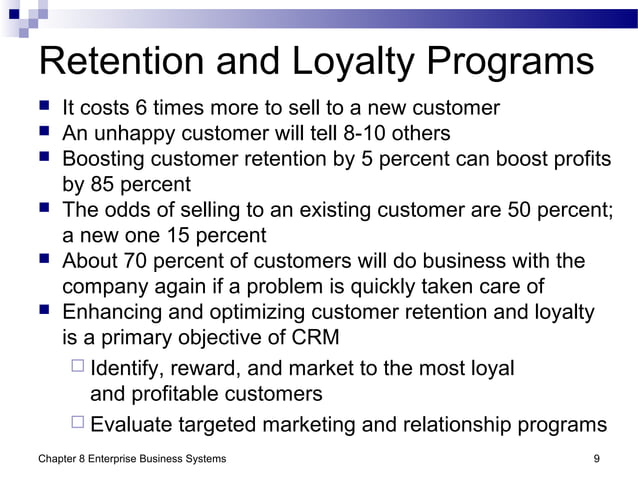 Chap08 Enterprise Business Systems | PPT