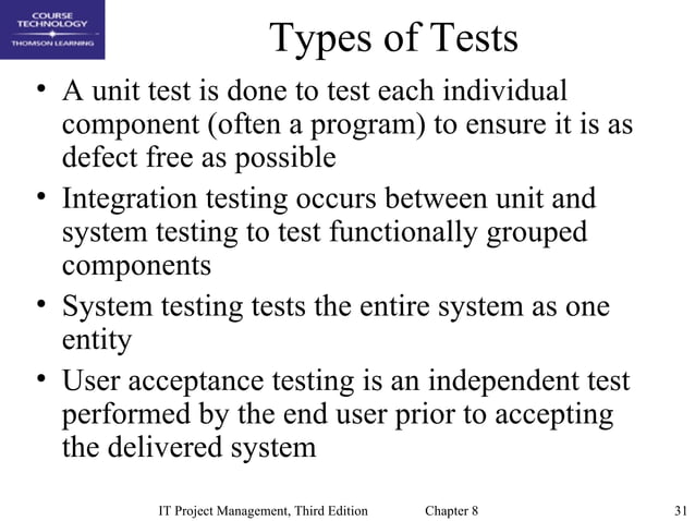Chap08 project quality management | PPT | Business | Business and Finance