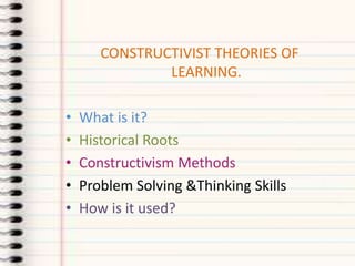 CENTERED AND CONSTRUCTIVIST APPROACHES TO INSTRUCTION.pptx